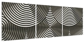 Abstraktní obraz - tvary (120x40 cm)