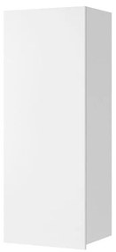 MIRJAN 24 Nástěnná skříňka CALABRINI 117x45 cm bílá MJ0104