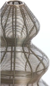 Bronzový antik kovový svícen vánoční stromek Tree - Ø 25*35 cm