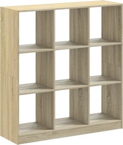Knihovna dub sonoma 102 x 32 x 108 cm kompozitní dřevo 3307839