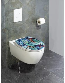 Záchodové prkénko s automatickým zavíráním 37,5 x 44,5 cm Manaus – Wenko