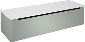 Sapho Kerala - Umyvadlová skříňka 140x48x35 cm, 1 zásuvka, verde KR140-4444