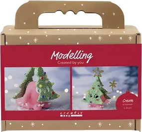 CREATIV COMPANY Kreativní sada Modelování vánočního stromku / od 6 let