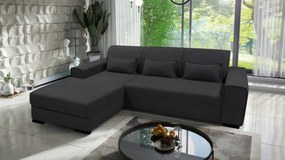 XXXLutz ROHOVÁ SEDAČKA, textil, tmavě šedá MID.YOU - Sedací soupravy - 001574006513