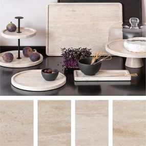 Villeroy&Boch Villeroy & Boch Manufacture Travertine servírovací podnos na noze