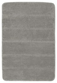 Světle šedá koupelnová předložka Wenko Steps, 60 x 90 cm