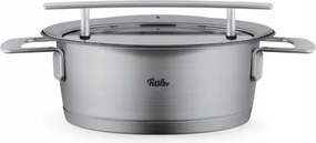 Hrnec z z nerezové oceli s univerzálním víkem Fissler Phi 2,3 l K2