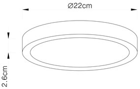 GLOBO ARCHIMEDES 12364-30 Stropní svítidlo