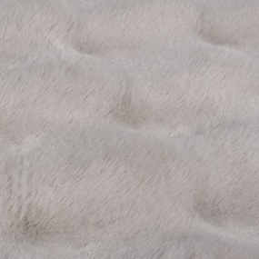 Flair Rugs, Kusový koberec Waffle Faux Fur Grey, 180x290, šedá, ložnice