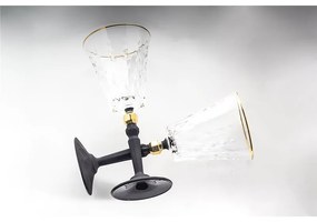 BOHEMIA PRESTIGE CONTE BLACK SKLENICE NA VÍNO 260ML SADA 6 KS
