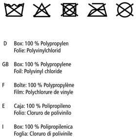 Modrý úložný box Wenko Ocean, 48 x 53 cm
