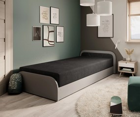 Jednolůžková postel PARYS 80x190 - výběr z 3 provedení