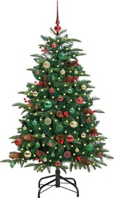Umělý vánoční stromeček Zelená 150 cm PVC, kov a plast 3395549