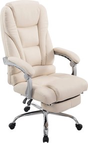 Kancelářská židle Pacific – krémová