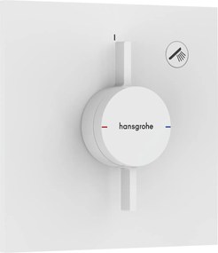 Hansgrohe DuoTurn E, baterie pod omítku pro 1 spotřebič, bílá matná, HAN-75617700