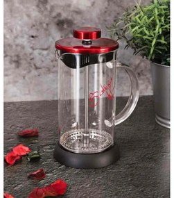 BERLINGERHAUS Konvička na čaj a kávu French Press 350 ml  Burgundy Metallic Line BH-1496