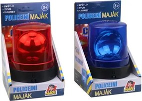 Maják na baterie modro-červený / Hračka / plast / od 3 let