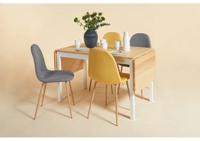 Set jídelního stolu Brisbane a čtyř jídelních židlí Lissy – Bonami Essentials