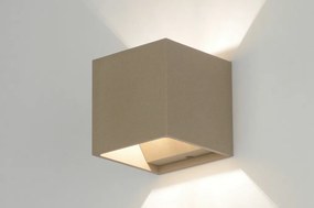 Nástěnné designové béžové svítidlo Taupe 4Bloq