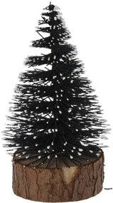 Home Styling Collection Dekorativní vánoční stromeček, 14 cm Barva: Světle šedá
