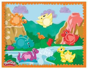 Hasbro Play-Doh Tvary a barvy Dino