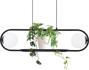 Závěsná lampa s květináčem Finestra K-4961