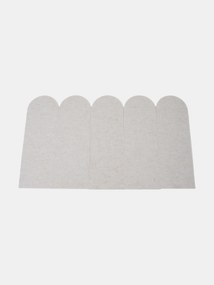 Sinsay - Filcové stěnové panely 5 pack - béžová