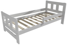 Vomaks Dětská postel se zábranou VMK010FA KIDS Rozměr: 100 x 200 cm, Barva: barva bílá