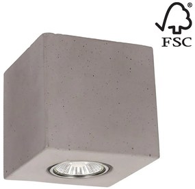 Spot-Light | Spot-Light 2076136 - Stropní svítidlo CONCRETEDREAM 1xGU10/6W/230V beton | SP0724