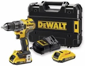 Aku bezuhlíková vrtačka a šroubovák DeWALT DCD791D2 18V, 2x2,0 Ah +  Kufr