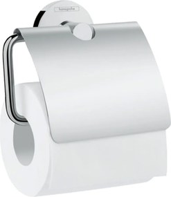Hansgrohe Logis Universal, držák na toaletní papír s krytem, ​​chromová, HAN-41723000