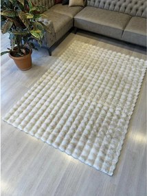 Slonovinový pratelný koberec 80x150 cm Bubble Emarald – Mila Home