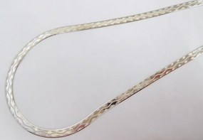 Stříbrný grav. rhodiovaný náhrdelník - řetízek 925/1000 5,60gr 42cm 030200900016