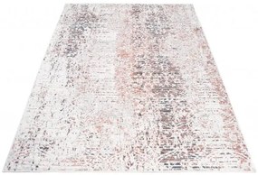 Moderní kusový koberec DAKOTA YF88B abstraktní krémový Rozměr: 58x99 cm