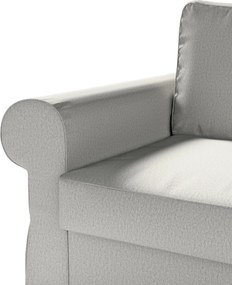 Potah na pohovku IKEA Backabro 2-místná, rozkládací barva šedá látka pletený vzor