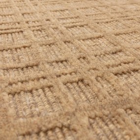 Béžový ručně tkaný koberec s příměsí vlny 160x230 cm Thatch Honey – Asiatic Carpets