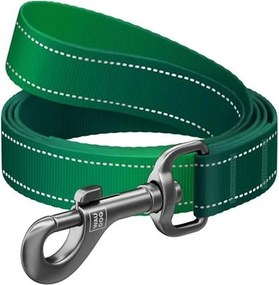 Vodítko nylon WAUDOG Mono 1,5x122cm zelené
