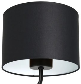 Nástěnná lampa ARDEN 1xE27/60W/230V černá/bílá