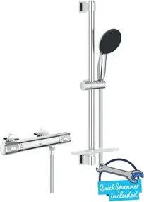 Grohe Precision Feel - Sprchový set s termostatem | 3 proudy | chrom