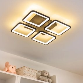 Brilagi - LED Stmívatelný přisazený lustr SQUARED LED/85W/230V 3000-6500K + DO