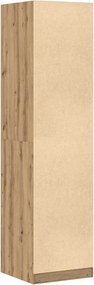 Šatní skříň dub artisan 50 x 50 x 200 cm kompozitní dřevo 3318629