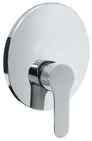 Mereo Mereo, Sprchová podomítková baterie bez přepínače, Zuna, Mbox, kryt, chrom, CB60105ZA