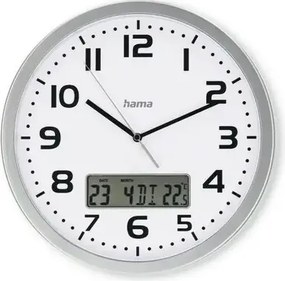 Hama Moorea / nástěnné hodiny / řízené rádiovým signálem / digitální d