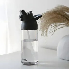 Quokka Swift 785 ml černá / Láhev na vodu / S pítkem / Ecozen / Uzamyk