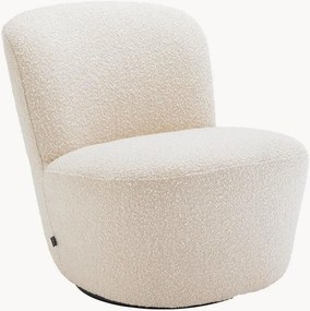 Otočné bouclé křeslo Doria