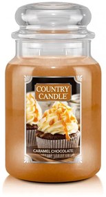 Country Candle Vonná Svíčka Caramel Chocolate, 652 g