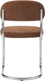 Jídelní židle v terakotové barvě Griffin – Unique Furniture