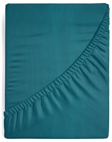 JERSEY PROSTĚRADLO 220X240 CM, VÝŠKA 30 CM TYRKYSOVÉ