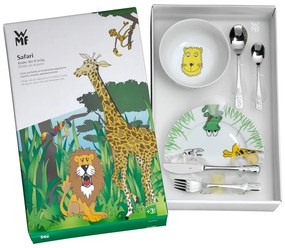 6dílný dětský jídelní set WMF Cromargan® Safari