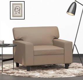 vidaXL Křeslo 60 cm umělá kůže [359407] Barva: cappuccino